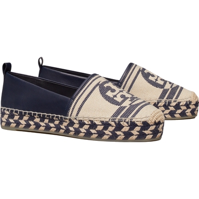 【线上专享】TORY BURCH 汤丽柏琦 双T LOGO渔夫鞋单鞋女鞋 89414