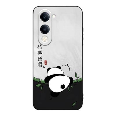 luckrider适用于vivoy37c手机壳V2442a 保护套v2442a少女背影vivoy37c 硅胶外壳vivo新款防摔V2442a学生卡通