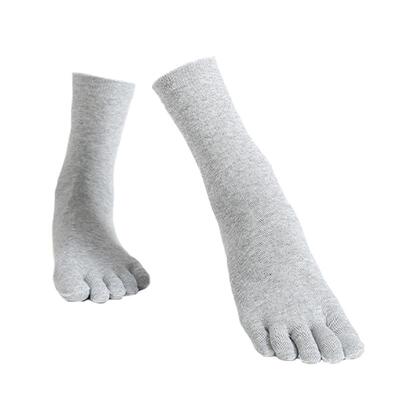 SASH/飒爽五指袜男士纯棉防臭四季中厚袜子抗菌全棉男袜分脚趾袜