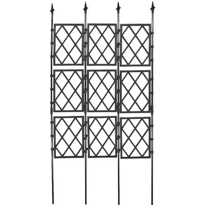 户外爬藤花架屏风栅栏隔断篱笆
