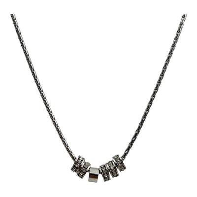 闪钻圆环蛇骨链链钛钢不掉色