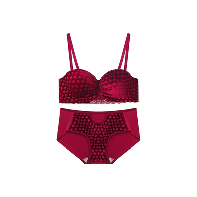 红色抹胸dplaysweet聚拢