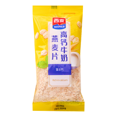 西麦高钙牛奶燕麦片早餐即食冲饮