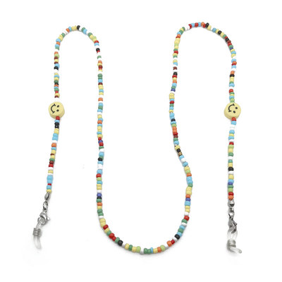 明星同款口罩眼镜陶瓷挂件项链绳