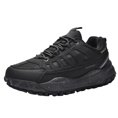 真皮户外防水徒步登山鞋棉鞋男