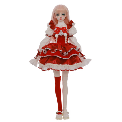 四分bjd戴莉圣诞风BJD玩偶