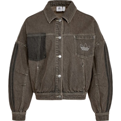 adidas阿迪达斯三叶草女子运动健身夹克外套KR5041