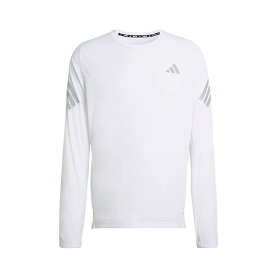 adidas阿迪达斯2026春男速干跑步针织运动长袖休闲圆领T恤 KE6830