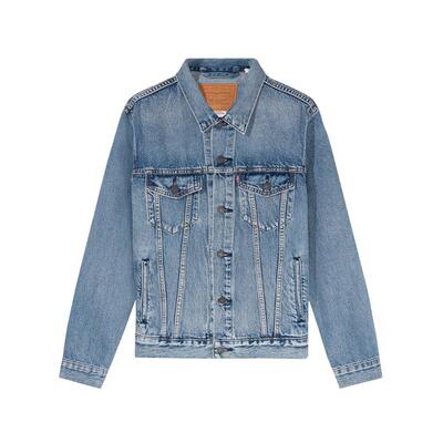 李维斯男士宽松牛仔夹克