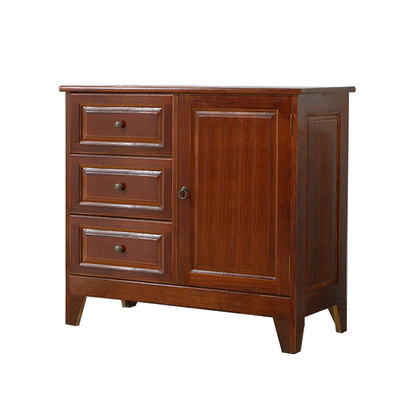 金穗莱实木美式整装斗柜餐边柜
