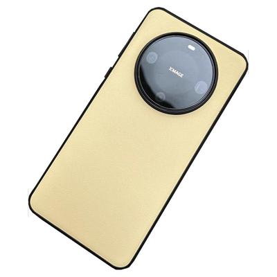 适用于mate60pro+真皮简约手机壳