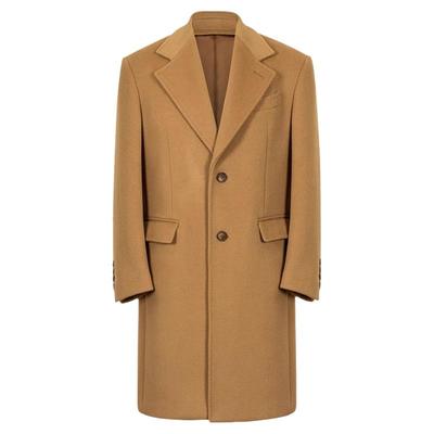 重磅880g中长款毛呢大衣