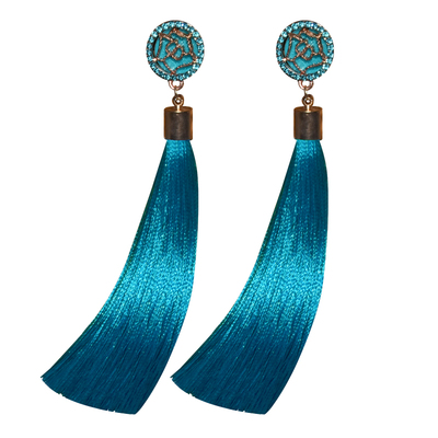 拉丁舞耳环流苏专业国标配饰