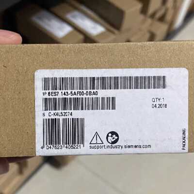 议价6ES71435AF000BA0西门子ET 200AL/IO模块6ES7143-5AF00-0BA0