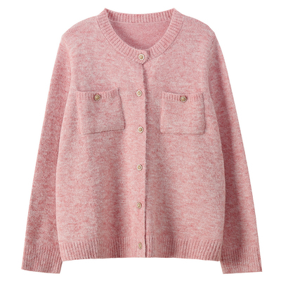 韩系休闲温柔风显瘦百搭针织开衫