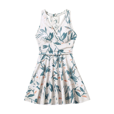 回力连体泳衣女款泡温泉2025新款