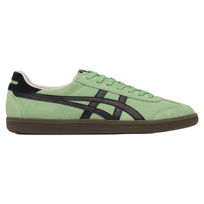 鬼塚虎绿色经典复古板鞋德训鞋