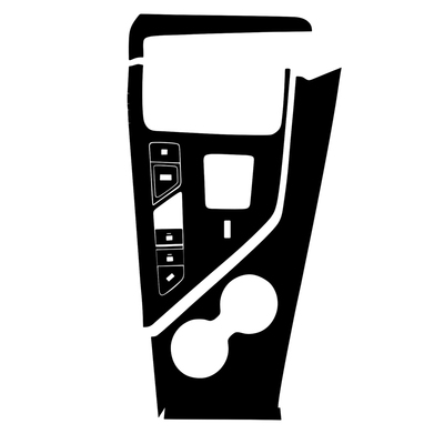 荣威D5XDMH碳纤维内饰贴纸膜改装