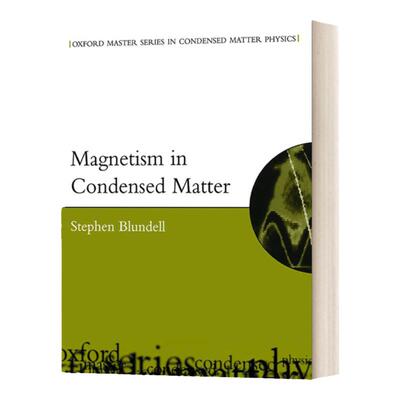 Magnetism in Condensed Matter 凝聚物中的磁性 英文原版