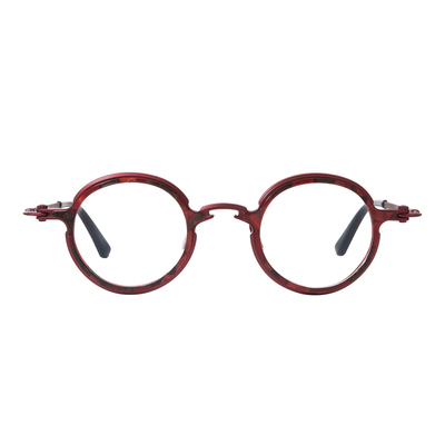 青山田下新品意大利板材圆框