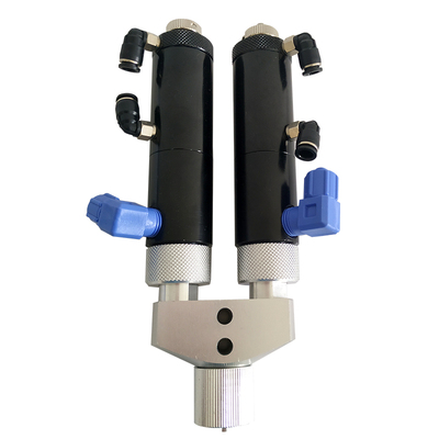 可调AB胶阀 圆口式大流量点胶阀 AB胶枪 机控双液AB点胶阀DJF-28
