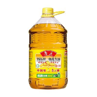 鲁花5S物理压榨一级食用油6.38L