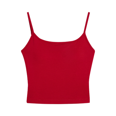 进阶辣妹露背小吊带女美背上衣