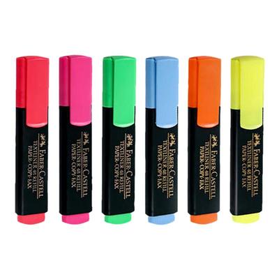 德国辉柏嘉一套粗划重点荧光笔