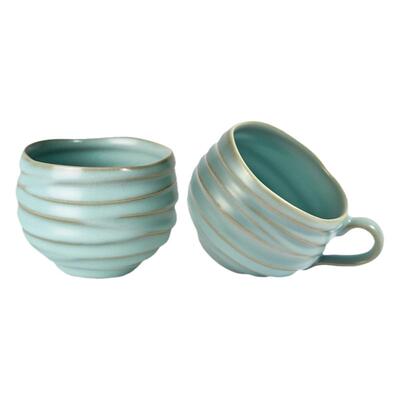 东道汝窑陶瓷茶具冰裂釉开片可养