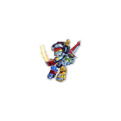 TLP反光车贴 战神金刚百兽王机甲舰队达莱卡Voltron合体机器人贴