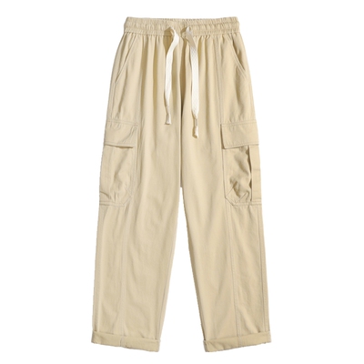 美式工装裤男直筒裤子休闲裤