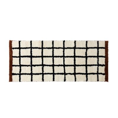 WENSHUO家用卧室复古簇绒床边毯