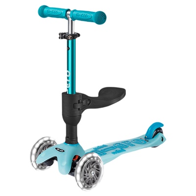 瑞士Micro迈古儿童二合一滑板车 可坐可滑行1-3-5岁宝宝滑滑车