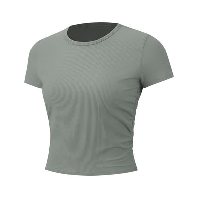 All It Takes 女士运动短袖T恤*罗纹 Nulu™丨lululemon丨LW3GNAS