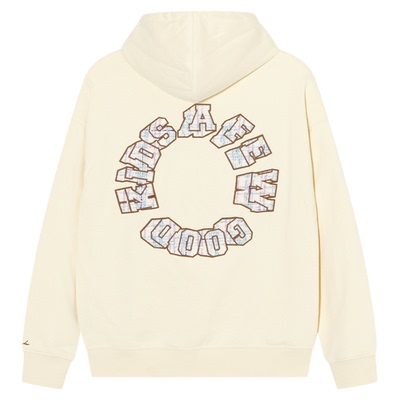 AFGK25FW民族风贴布绣连帽卫衣