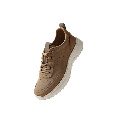 森达男士夏季户外运动厚底布鞋