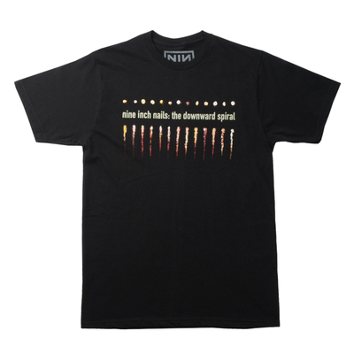 摇滚朋克九寸钉乐队周边印花短袖