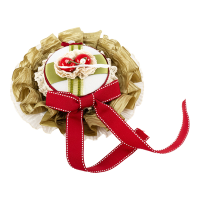 洛丽塔可爱头饰复古奶油蕾丝发饰