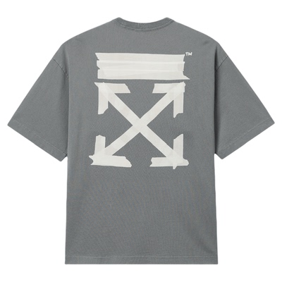 OFF-WHITE™双箭头装饰短袖T恤