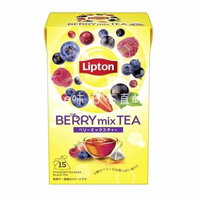 日本直邮Lipton立顿水果茶冲泡茶