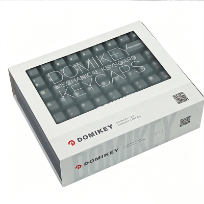 DOMIKEY FLOW涌流原厂复刻键帽原厂高度随机流体纹样PBT二色键帽