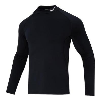 NIKE耐克男子NP TOP WARM LS MOCK运动休闲长袖T恤FB8516-010