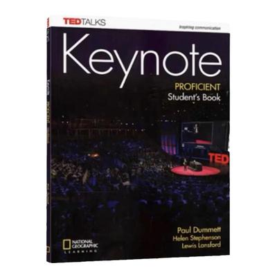 进口原版 Keynote with proficient 级别教材 美国国家地理出版社青少综合教材高级进阶级学生书 含在线学习账号  9798214182865