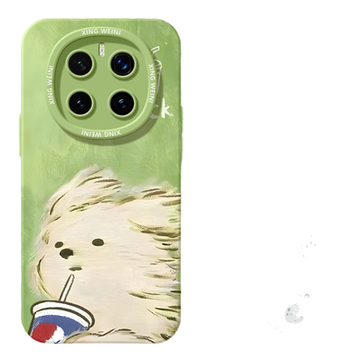 适用荣耀magic8手机壳女款magic5保护套新款magic6至臻版全包防摔硅胶5por凌乱小狗magic7保时捷软magic6pro