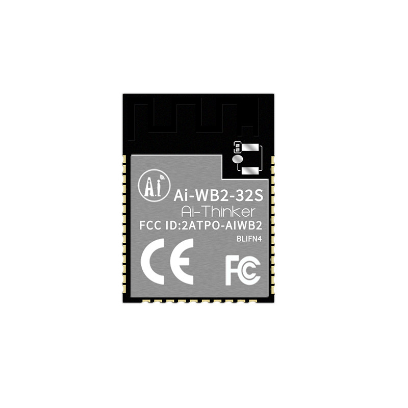 安信可WiFi蓝牙BLE二合一模块Ai-WB2-32S板载天线封装兼容ESP32-S