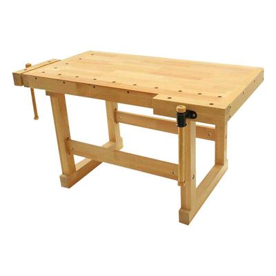 幼儿园多功能实木桌学生操作台