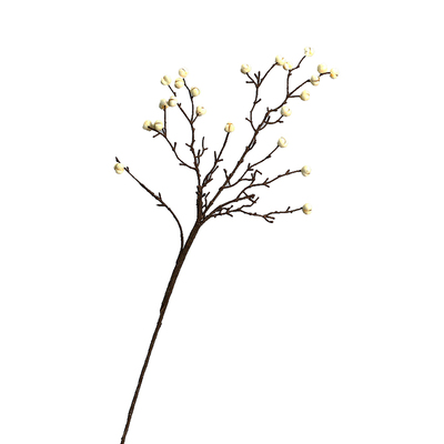 家居仿真乌桕果浆果插花装饰摆件