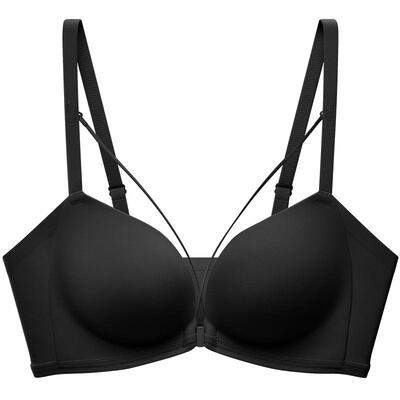 幸棉内衣女前扣美胸带聚拢显大