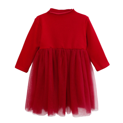 素色毛呢连衣裙luson复古女冬季