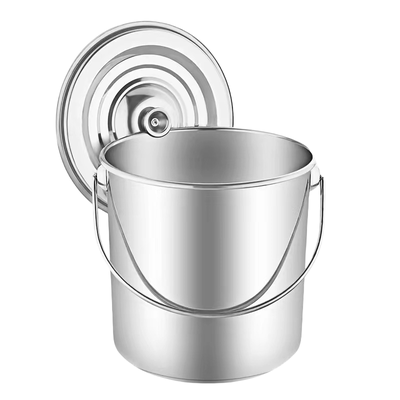 304不锈钢桶密封桶带盖手提式水桶汤桶米油幼儿园饭菜送餐牛奶桶